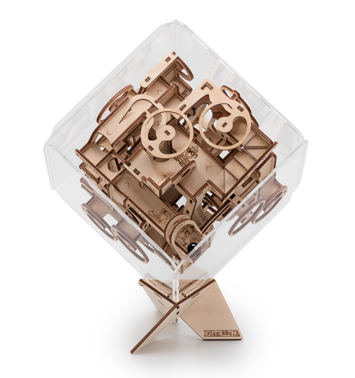 3D Wooden Puzzles | Intrism | Marble Mazes to Build, Play & Display