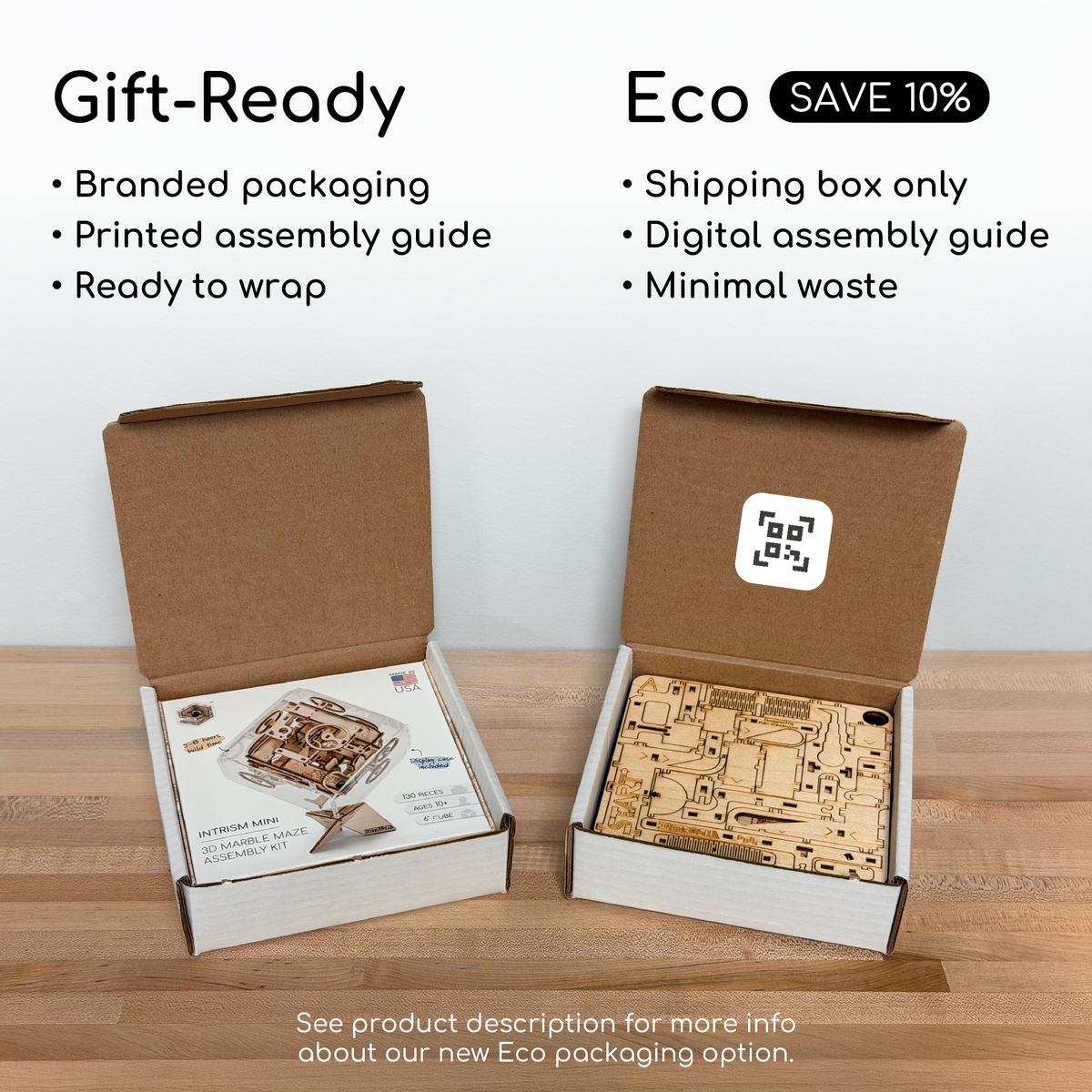 Intrism Mini | Brain Teaser Puzzle & Marble Maze Game | Maze Puzzle