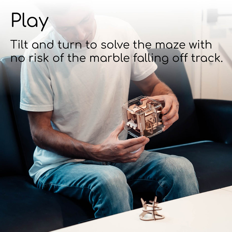 Intrism Level One - Marble Maze & Fidget Toy That You Build Yourself